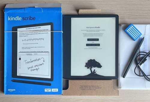 Kindle Scribe 64gb with premium pen