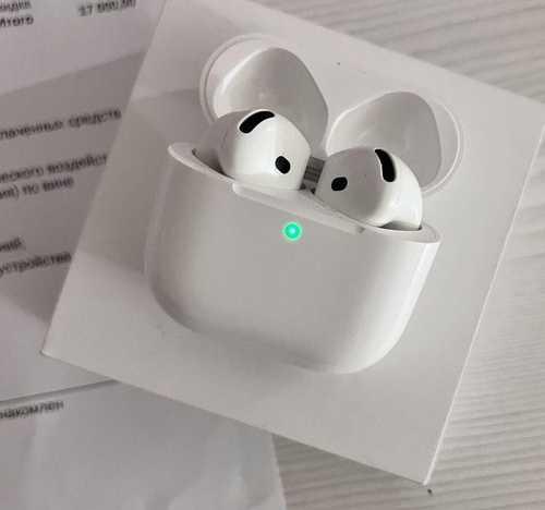 Наушники apple airpods 4 с шумоподавлением