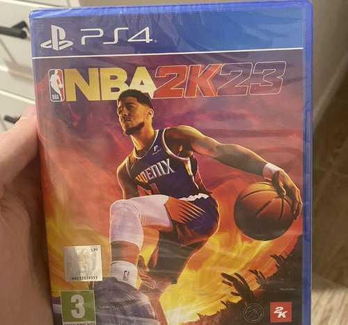Nba 2k23 ps4 диск новый в пленке