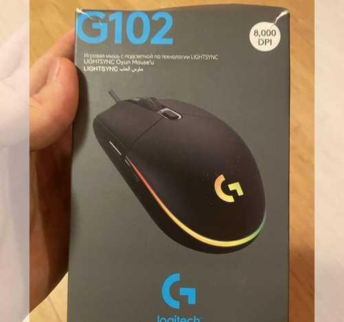 Игровая мышь logitech g102