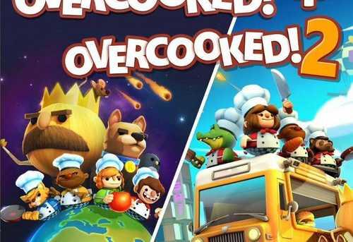 Overcooked + Overcooked 2 for ps4 & ps5