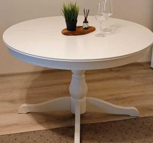 Стол круглый раздвижной - IKEA ingatorp