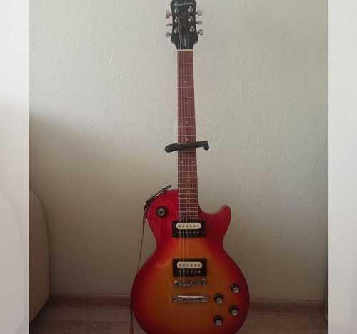 Электрогитара Epiphone Les Paul Studio LT   кабель