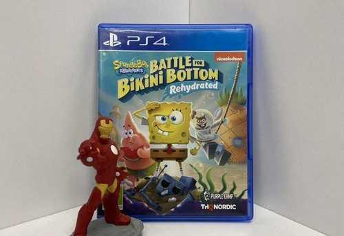Spongebob Battle For Bikini Botom PS4 Б/У