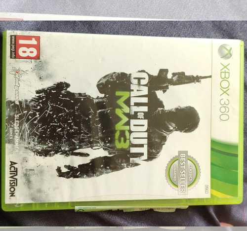 Игра на Xbox 360 call of duty modern warfare 3