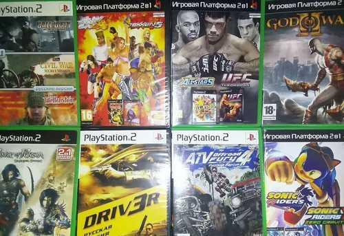 PS2 лицензионные игровые диски