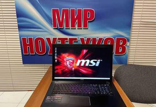 Игровой ноутбук MSI бу / i7/IPS