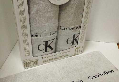 Набор Calvin Klein. Полотенца. Светло-серый