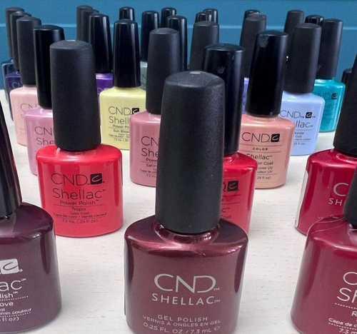 Гель лаки для ногтей CND, OPI