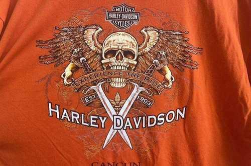 Футболка harley davidson cancun mexico XXL