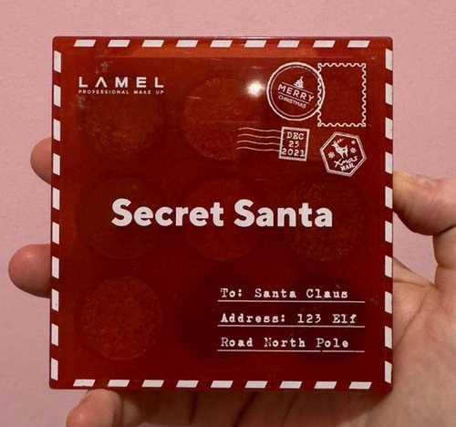 Палетка теней LameL Secret Santa