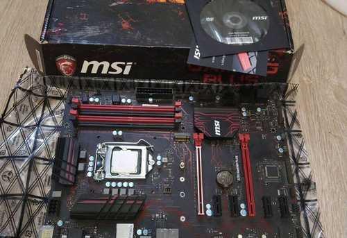 MSI Z270 Gaming plus+ G3930 не включается