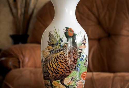 Royal Grafton ваза с фазаном, Англия