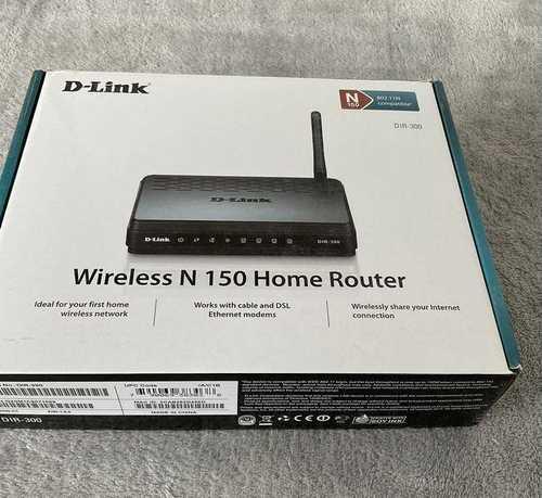 Wifi роутер D-Link DIR-300