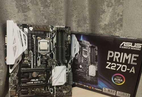 Asus Z270-A и I5 6500