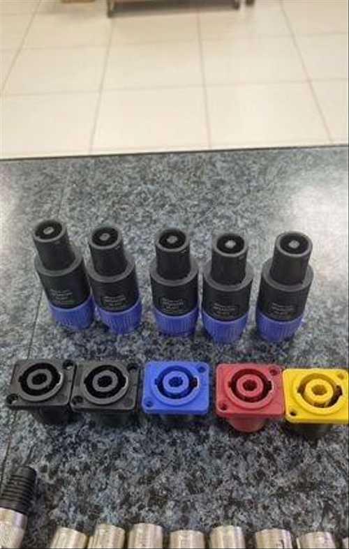 Nl4fc кабельный разъём XLR RCA