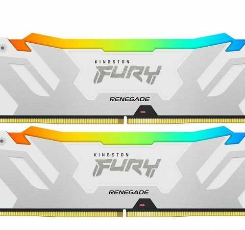 Kingston Fury Renegade White RGB 32 гб (2х16)