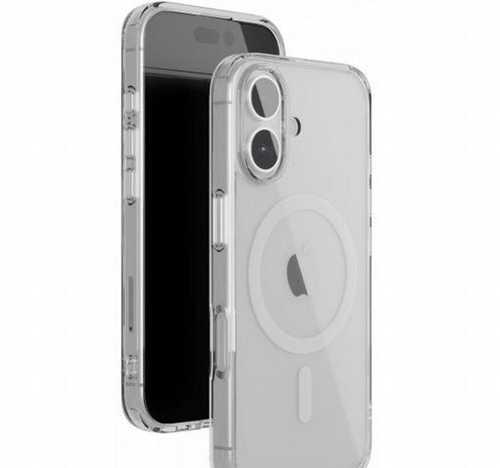 Чехол для iPhone 16 Plus VLP Air Case с MagSafe, прозрачный