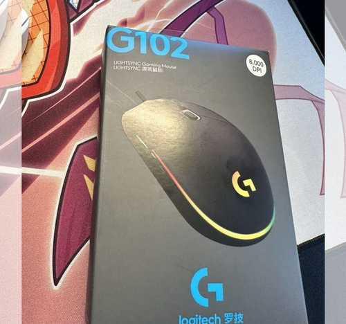 Игровая мышь logitech g102