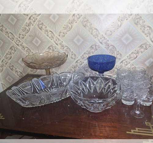 Набор советского хрусталя, опт/по штучно