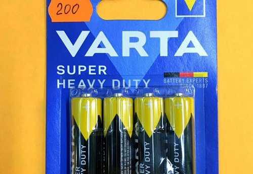 Батарейка Varta superlife R6 AA BL4 Heavy Duty 1.5