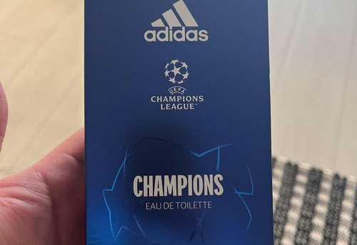 Туалетная вода Adidas Chemoions uefa оригинал