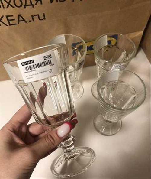 Бокалы для шампанского вина IKEA pokal покал