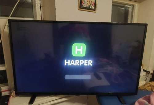 Телевизор smart tv бу 49 дюймов Harper