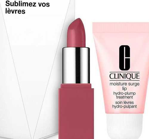 Набор Clinique Lip Luxury, 2 предмета