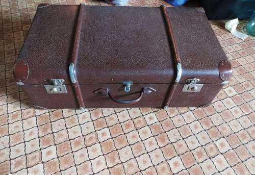 Старинный немецкий чемодан, Винтаж 40-50 гг