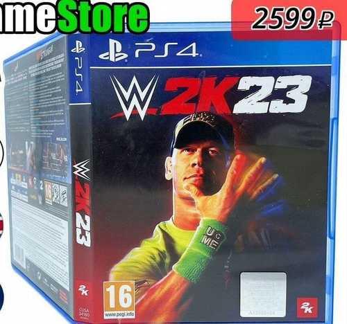 WWE 2K23 Английская версия PS4 б/у