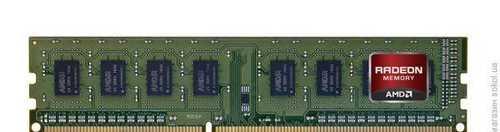 Модуль памяти dimm DDR3 4Gb 1600Mhz PC-12800 AMD о