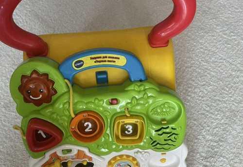 Ходунки толкатель игровой центр Vtech