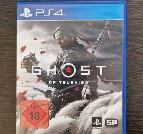 Диск на Sony PS4 Ghost of Tsuhima