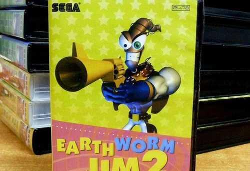 Картридж 16-бит Earthworm Jim 2
