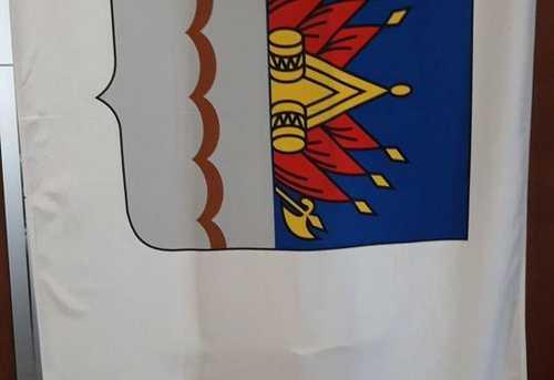 Флаг с гербом Омской области
