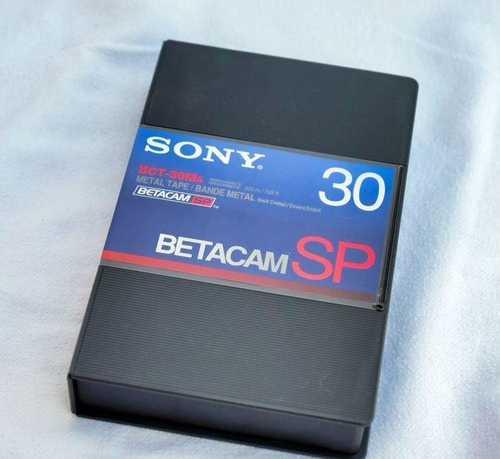 Sony BCT-30MA 30 мин. видеокассета Betacam SP