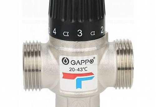 Термостатический клапан 1" и гвс Gappo