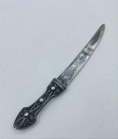 Нож для писем и бумаг Серебро 84 пр