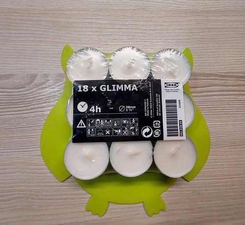 Свечи IKEA Glimma 18