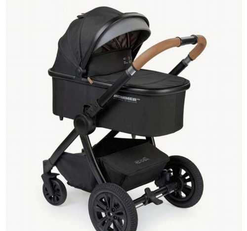 Коляска 3 в 1 happy baby mommer PRO black