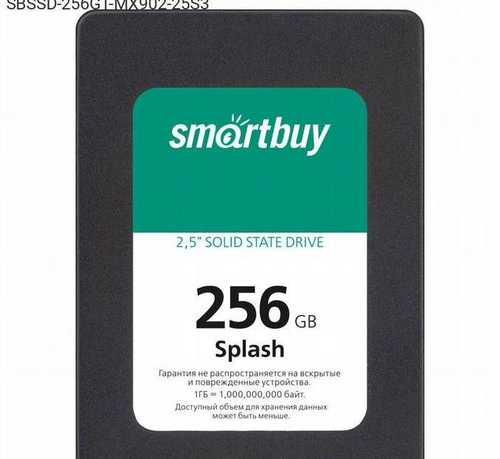 Диск SSD SmartBuy Splash 2.5" 256GB SATA III (6Gb