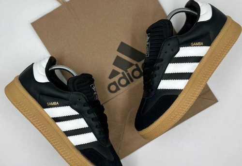 Кроссовки Adidas Samba Black (Арт.26960)