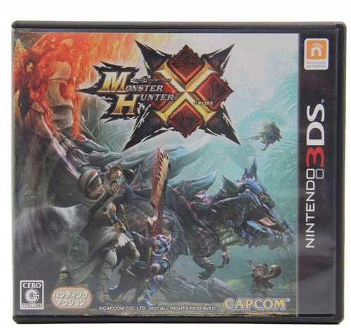 Monster Hunter X Cross (Nintendo 3DS, ntsc-J)