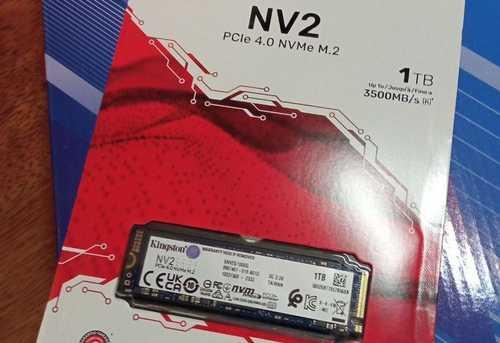 Ssd kingston nv2 1tb nvme новый твердотельный