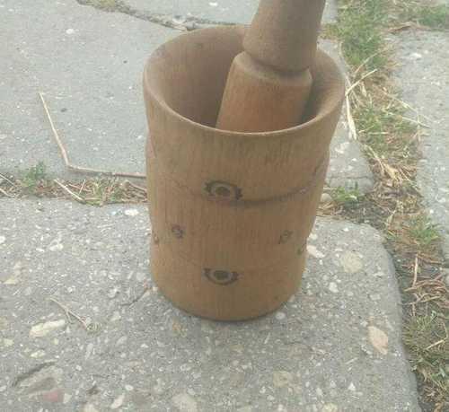 Ступка дерево СССР