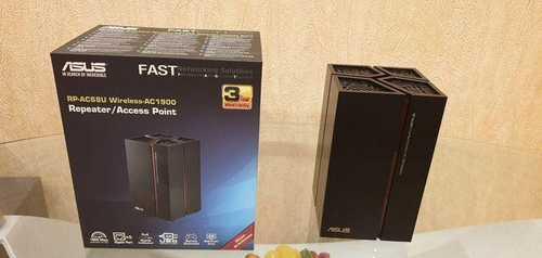 Wi-Fi роутер asus RP-AC68U, черный