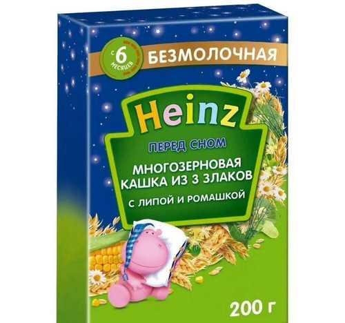Каша детская безмолочная Heinz с липой засыпайка