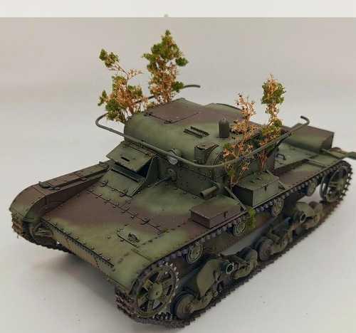 Модель танка Т-26 масштаб 1/35