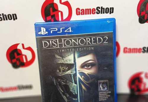 Dishonored 2 ps4 б\у